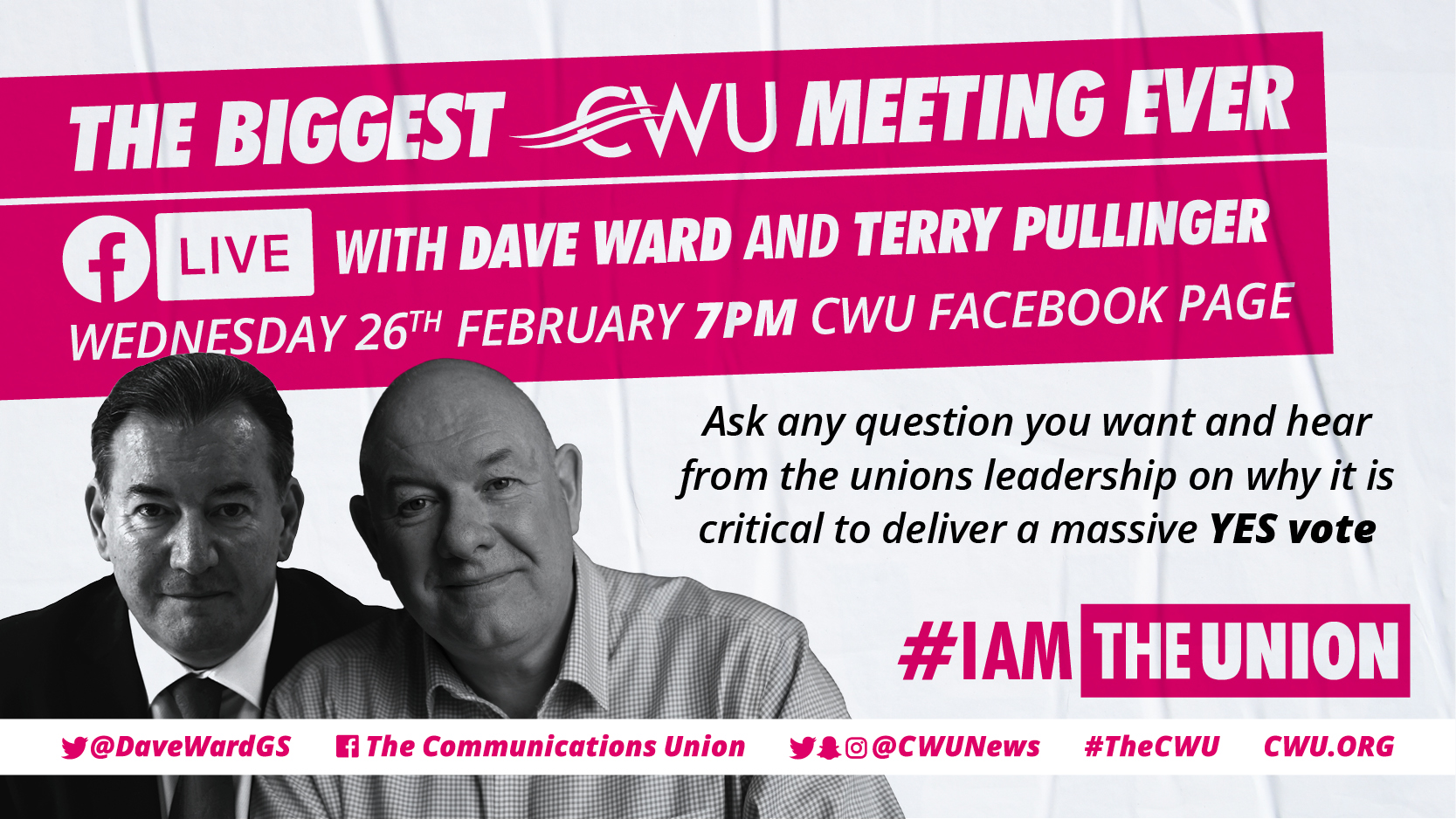 National Gate Meeting Day + Facebook Live with GS and DGSP | CWU North ...